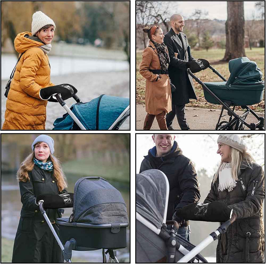 Gants de Poussette Isolants pour Hiver – Bellezafrance